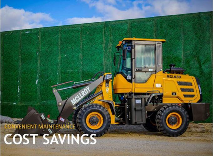 Small Compact Articulated Wheel Loader For Construction Engineering