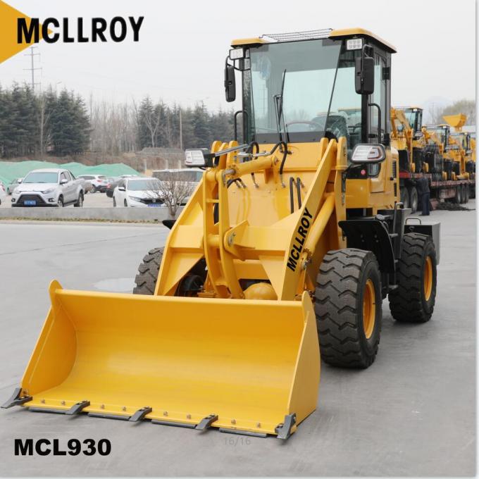 Front End 1.5 Ton Wheel Loader Micro Articulated With 1m3 Bucket