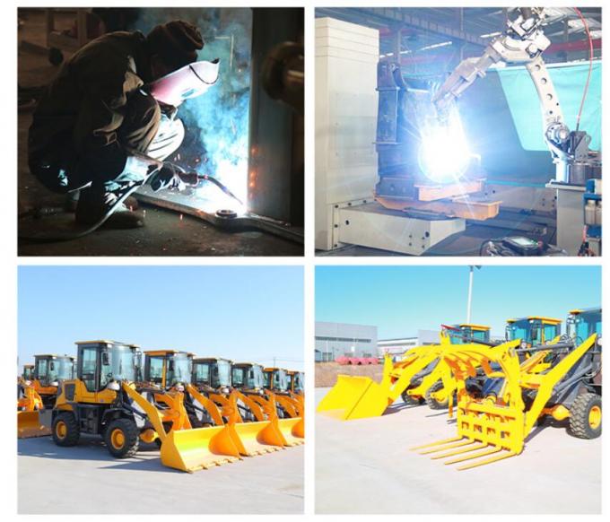 Front End Small Wheel Loader , Wheel Shovel Machine For Construction ...