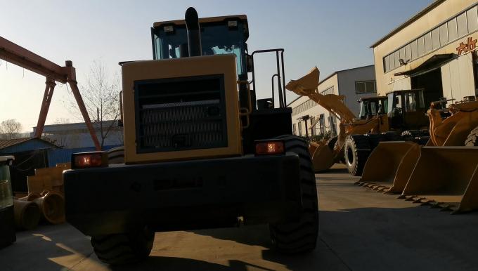 5 Ton Heavy Duty Wheel Loader Front End With 3m3 Bucket 30 Degree ...