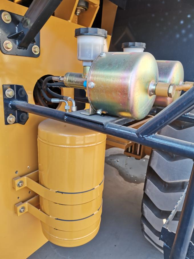 5 Ton Heavy Duty Wheel Loader Front End With 3m3 Bucket 30 Degree ...