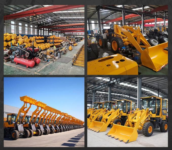 Front End 918 Wheel Loader Compact 800kg Rate Load For Construction
