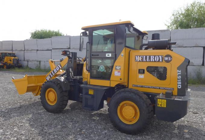 Articulated Farm Wheel Loader , Front Loading Shovel Multifunctional