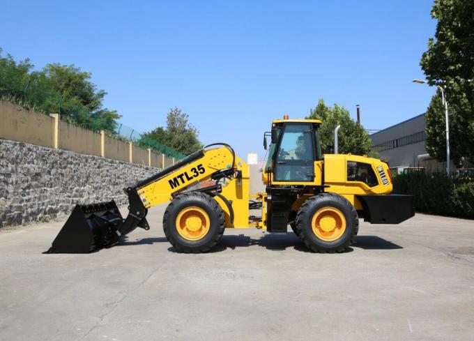 3.5 Ton Agricultural Telescopic Handler Wheel Loader MTL35 1.5cbm ...