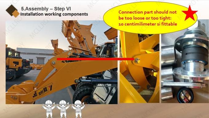 Construction Engineering 1.5 Ton Wheel Loader CE Certification